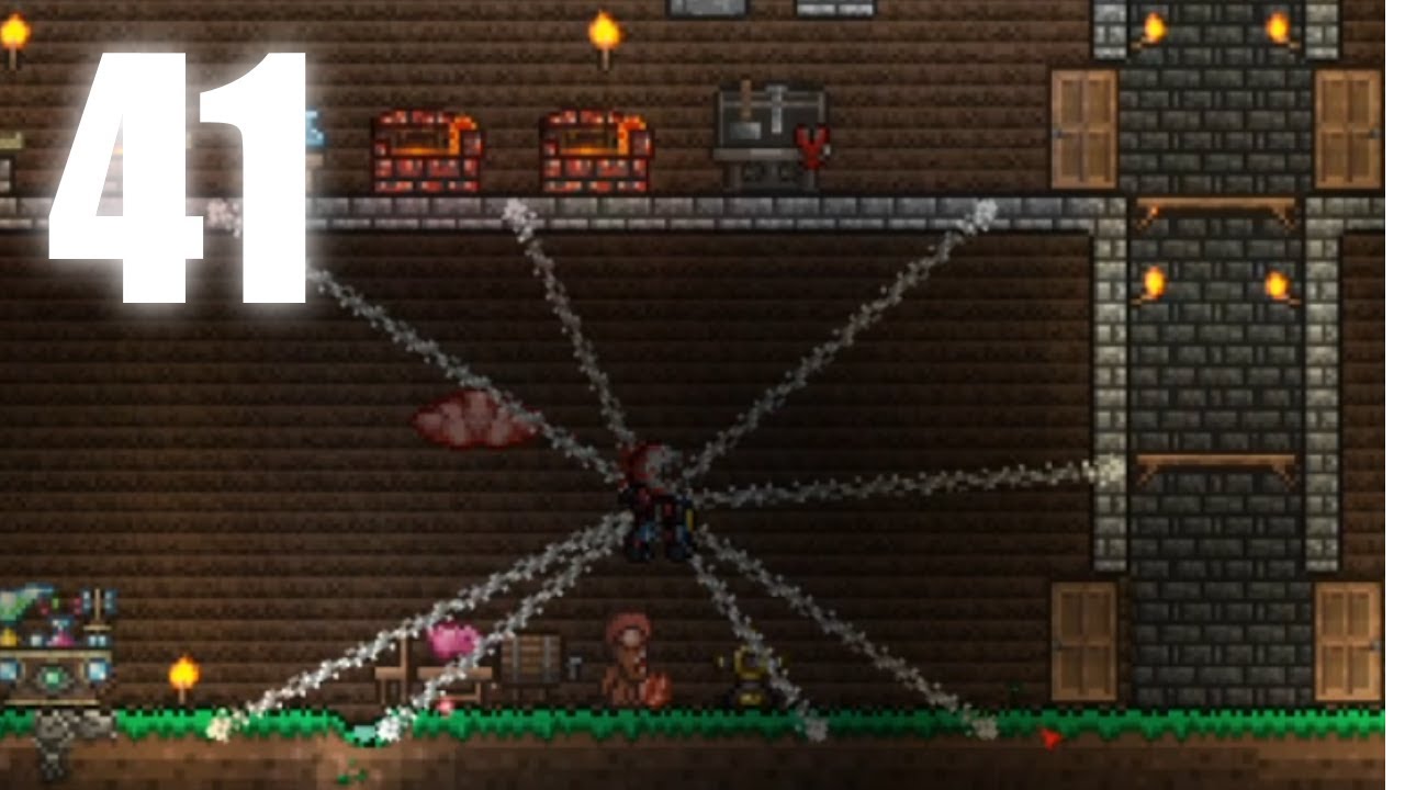 Terraria - Spider Man!! [41] - YouTube