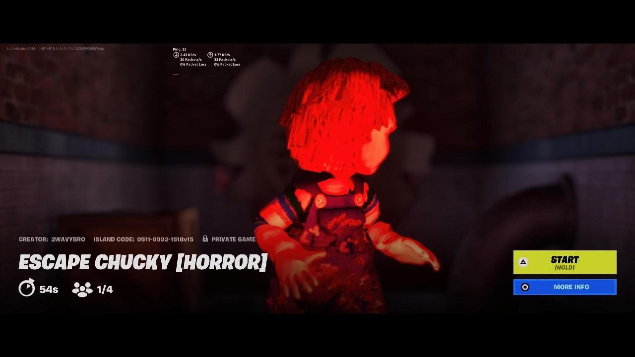 Fortnite creative: Escape Chucky item location walkthrough - YouTube