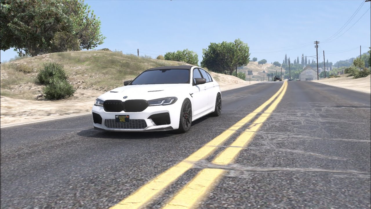 BMW M5 COMPETITION CINEMATICS | GTA 5 MODS | SOUL OF GAMING | - YouTube