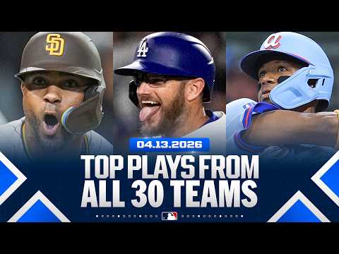 Top plays from ALL 30 MLB teams last week! (What was your favorite team's best play?) MLB Highlights