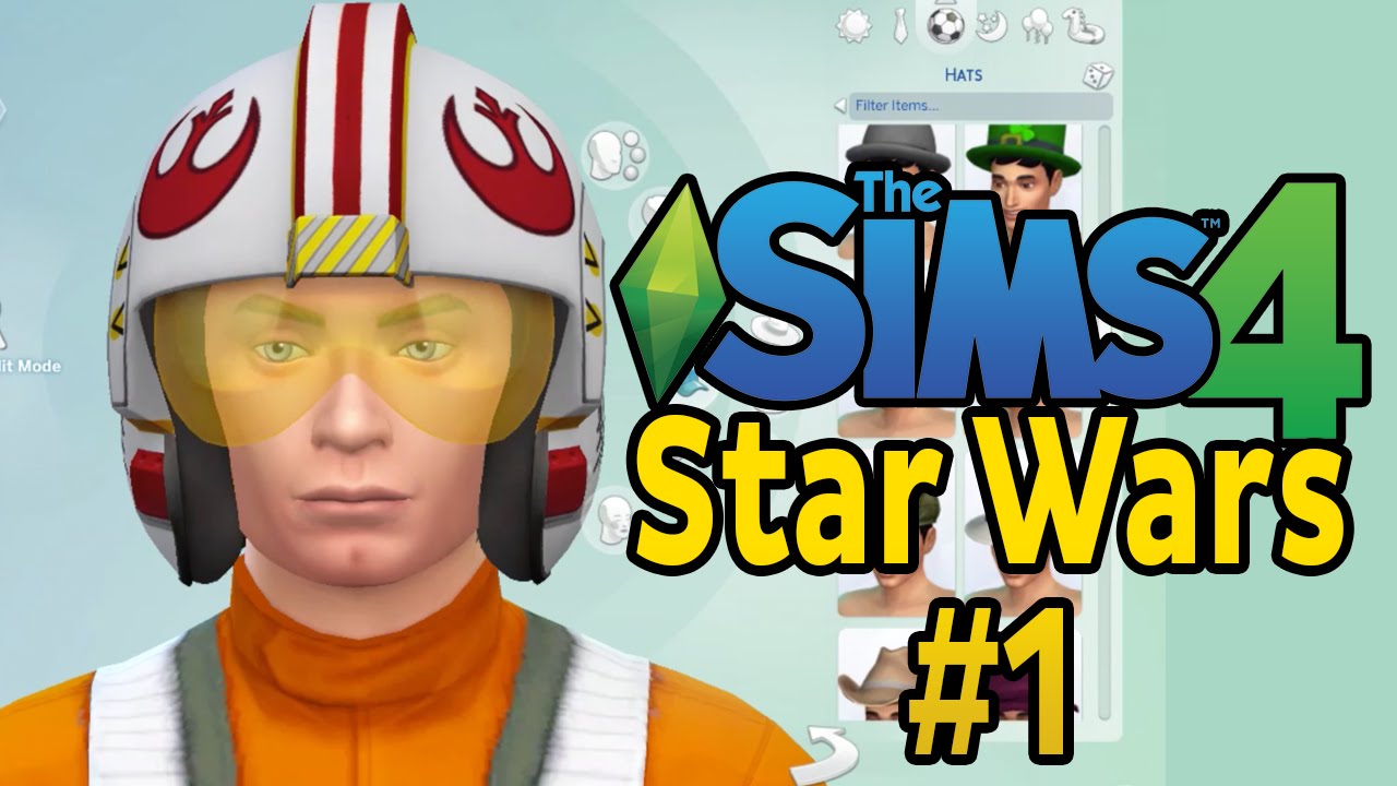 Let's Play The Sims 4: Star Wars - Part 1 - Full House - YouTube