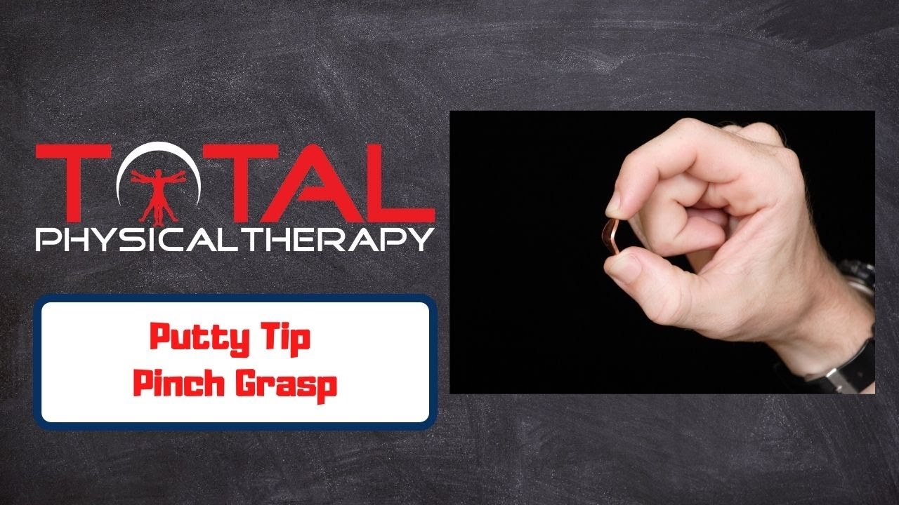 Putty tip pinching for the hand - YouTube