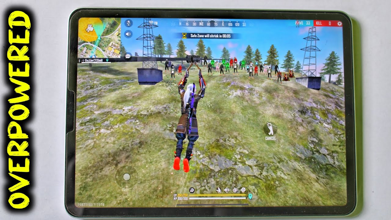 Handcam ipad pro m1 chip gameplay - Garena Free Fire - YouTube