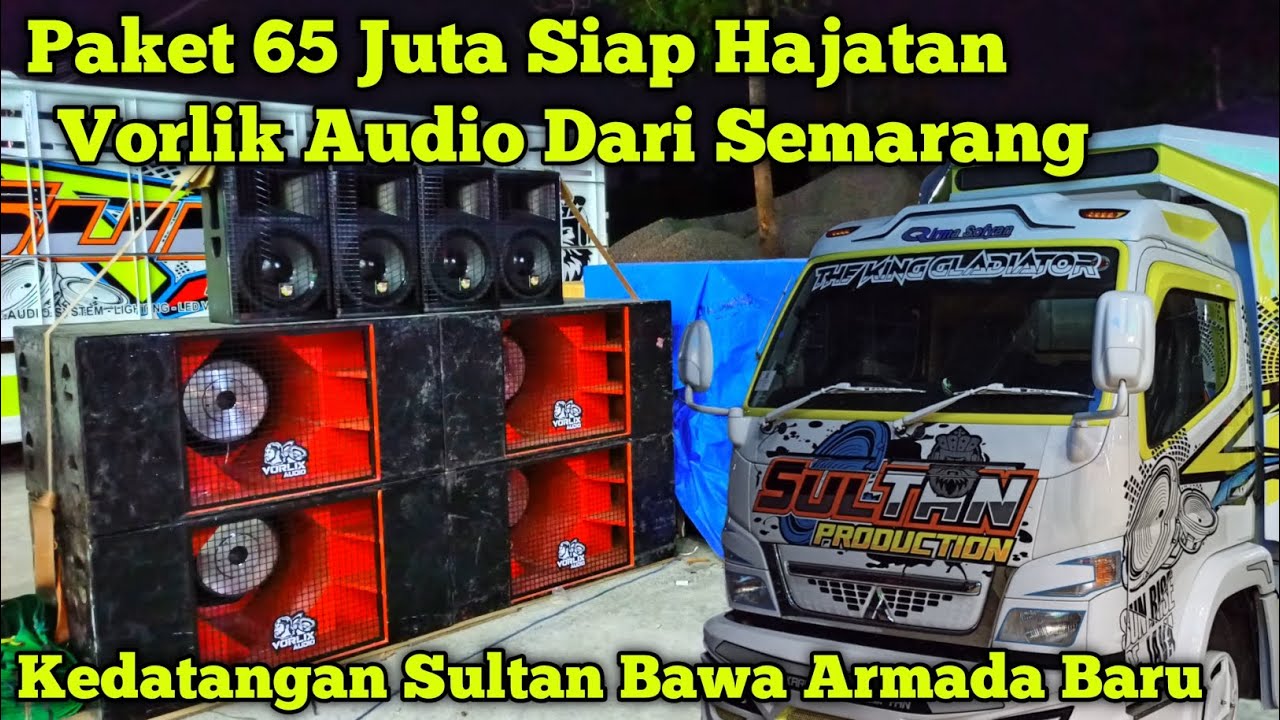 Paket 65 Juta Box Paraflek Derr,,Paket Siap Hajatan VORLIK AUDIO ...