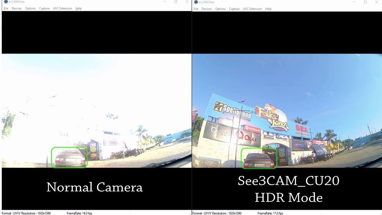 HDR camera comparison: See3CAM_CU20 vs Other HDR cameras | High Dynamic ...