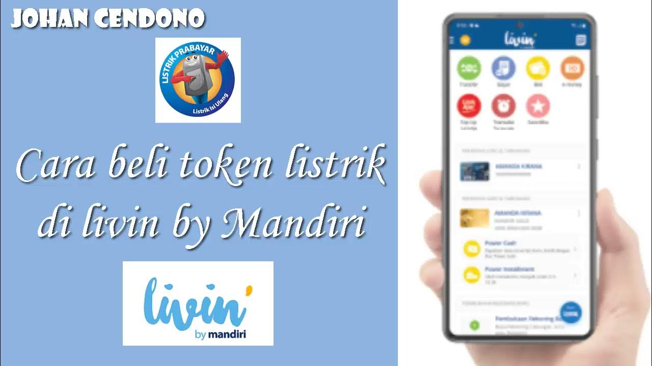 Cara Beli Token Listrik di Livin Mandiri - YouTube