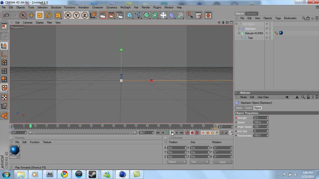 Cinema 4D Tutorial, Reverse Shatter Effect - YouTube