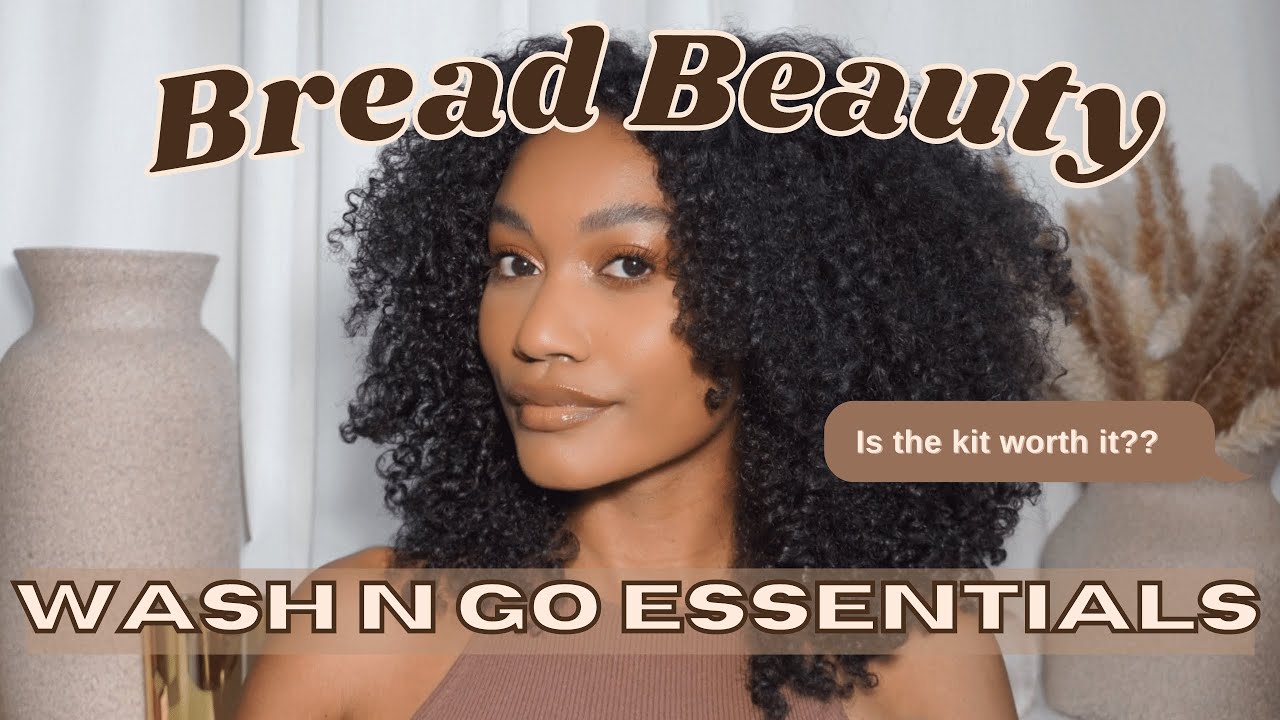 Bread Beauty Supply Wash N Go Essentials Kit | Curly Hair Product ...