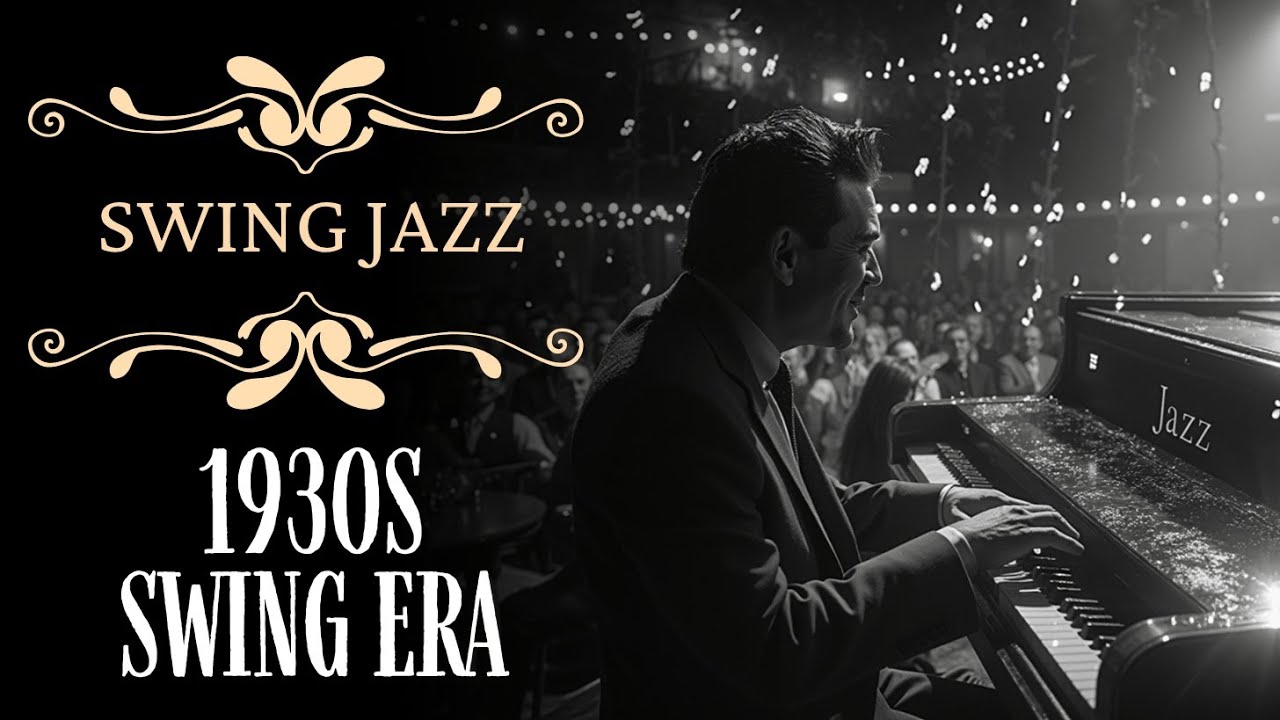 Immerse in Vintage Jazz & 1930s Swing Era Music: Old School Piano ...