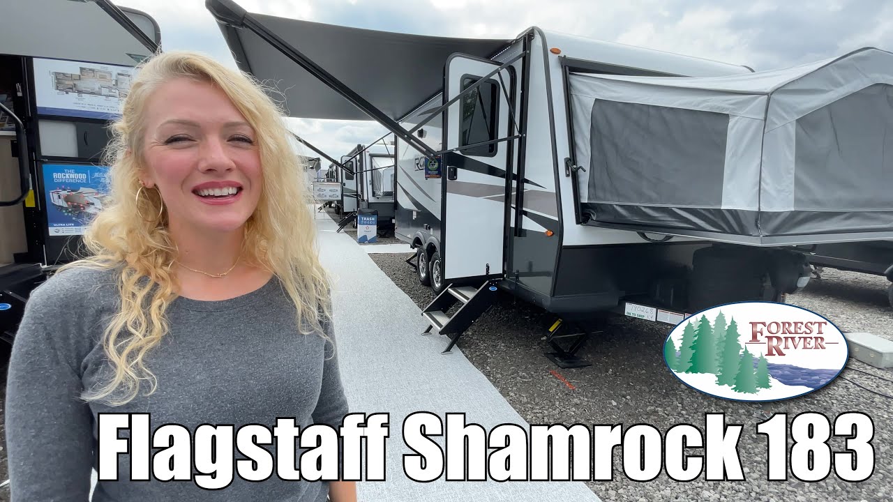 Forest River RV-Flagstaff Shamrock Expandable-183 - YouTube