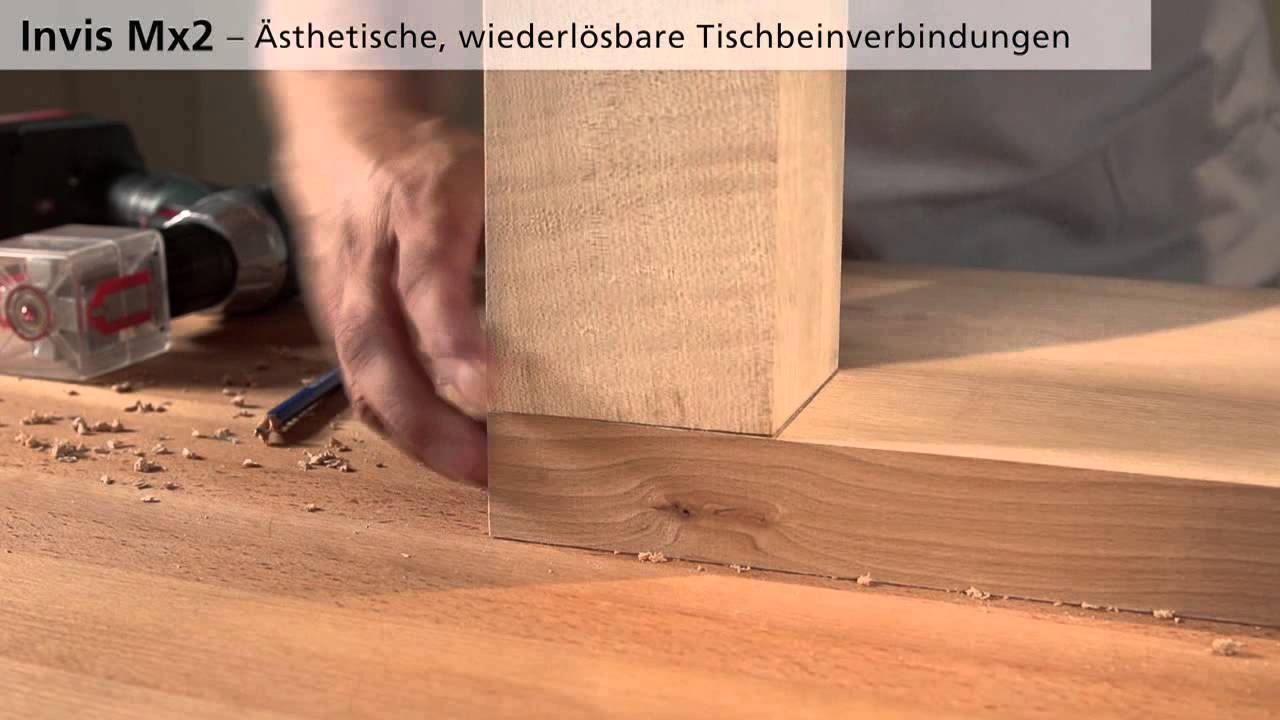 Lamello Invis Mx2 System DE - YouTube