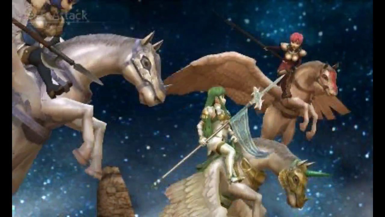 Fire Emblem Echoes: Shadows of Valentia Triangle Attack - YouTube