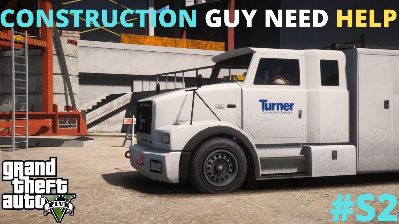 MICHAEL SAVED CONSTRUCTION WORKER | GTA 5 | Grand Theft Auto V | GTA 5 ...
