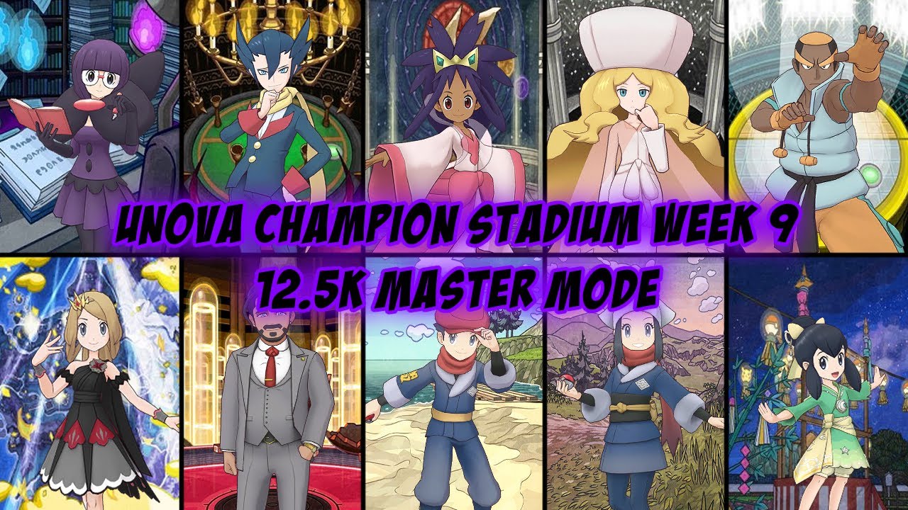 "Arceus Bless Unova!" - Pokémon Masters EX Unova CS 12.5K Master Mode Week 9 - YouTube