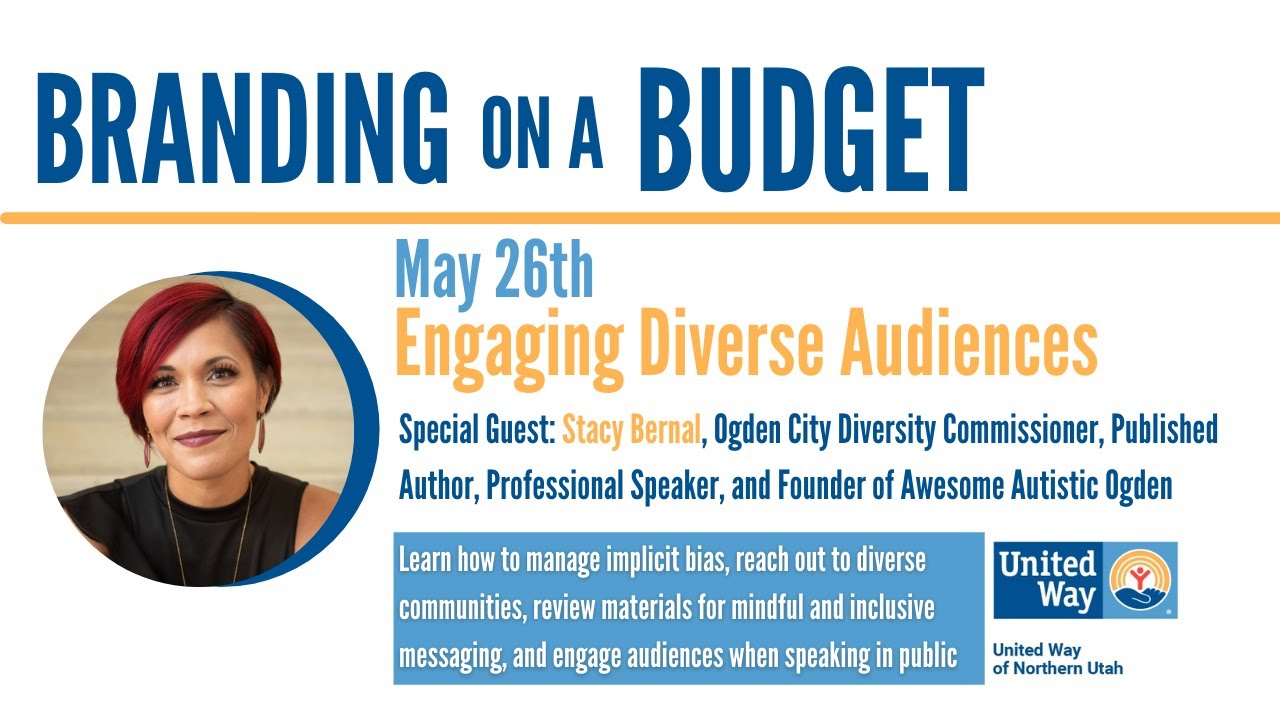 Branding on a Budget 4: Stacy Bernal, Engaging Diverse Audiences - YouTube