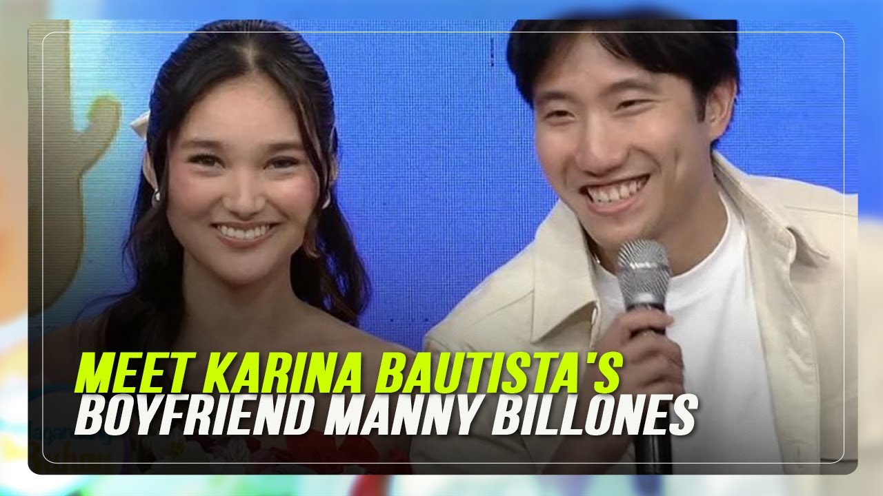 Karina Bautista introduces boyfriend Manny Billones on 'Magandang Buhay ...