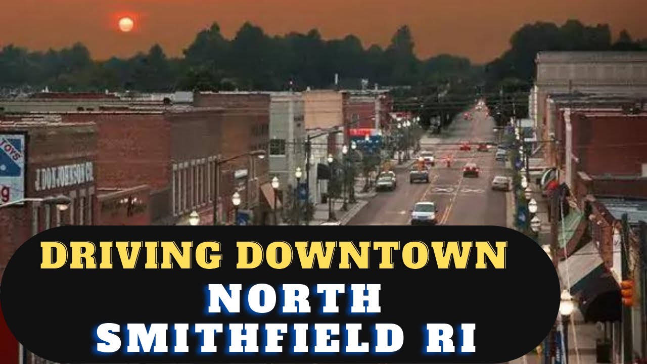 Downtown North Smithfield Rhode Island | Snow Drive @tfb.1 - YouTube