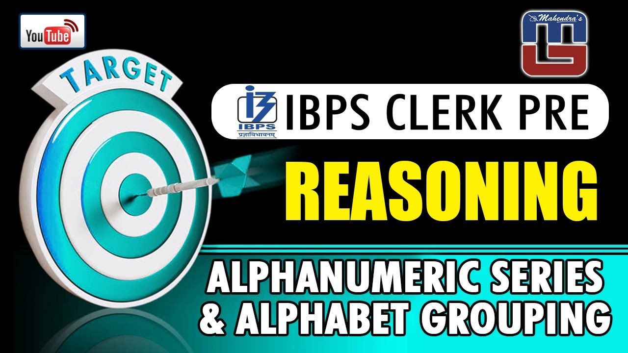 #Target | ALPHANUMERIC SERIES & ALPHABET GROUPING | REASONING | # ...