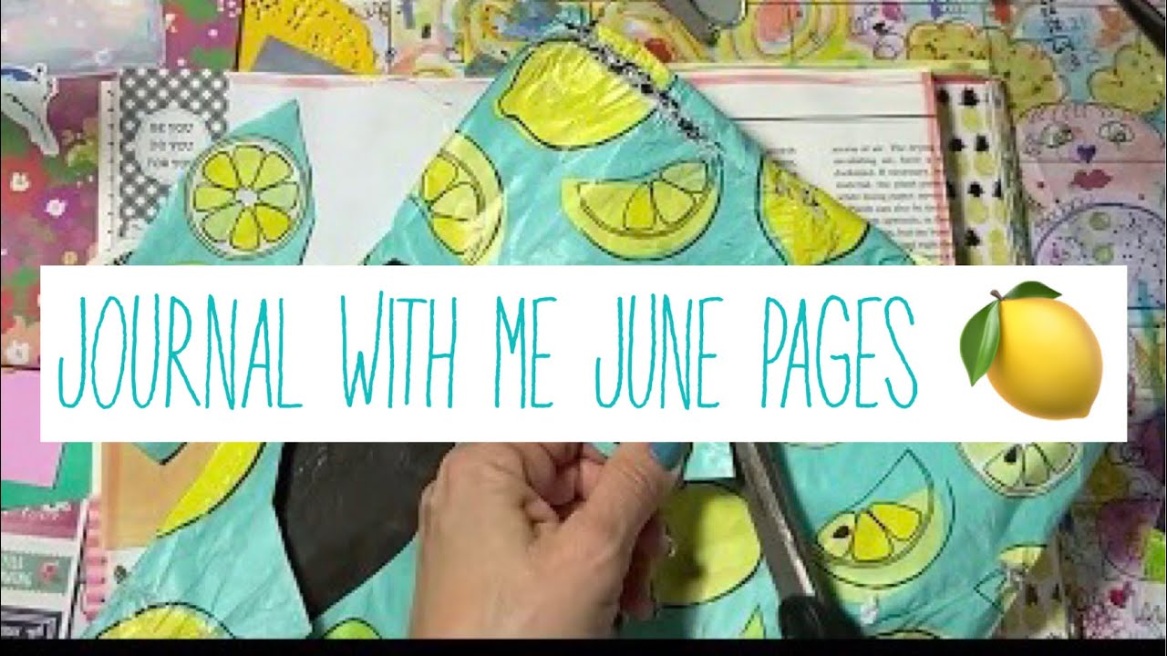 JUNE journal with me - YouTube