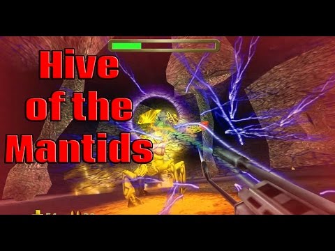 Turok 2 Seeds of Evil Remastered - Lvl 5 Hive of The Mantids - 100% Complete All Secrets