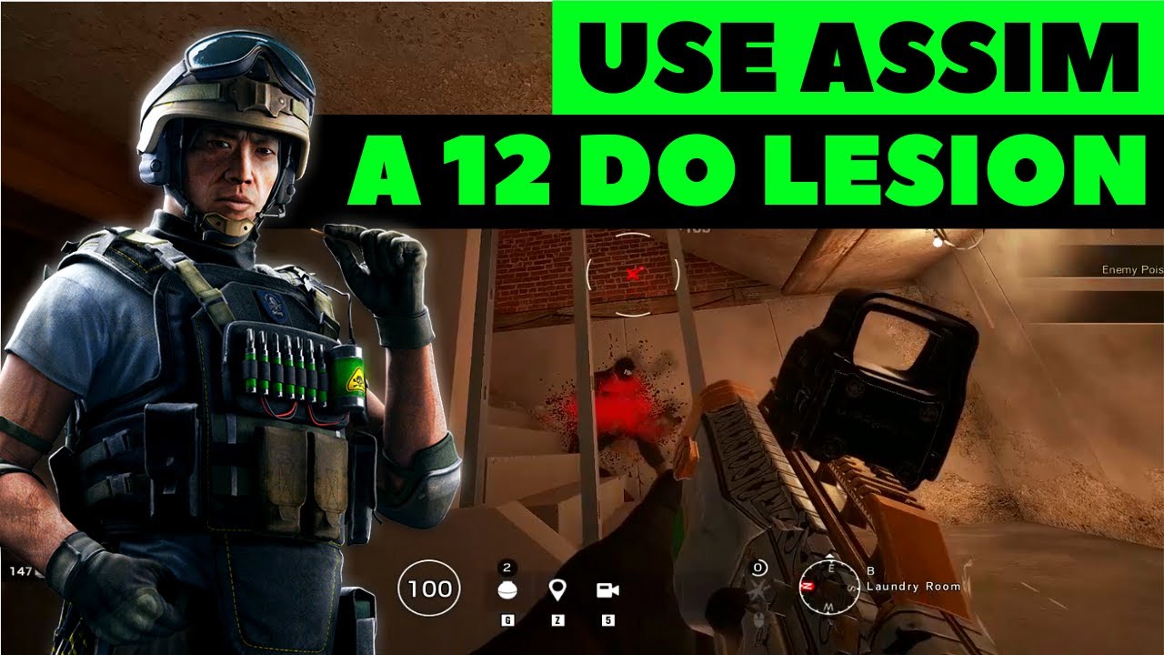 ESTRATÉGIA PARA USAR COM A DOZE DO LESION || RAINBOW SIX SIEGE - YouTube