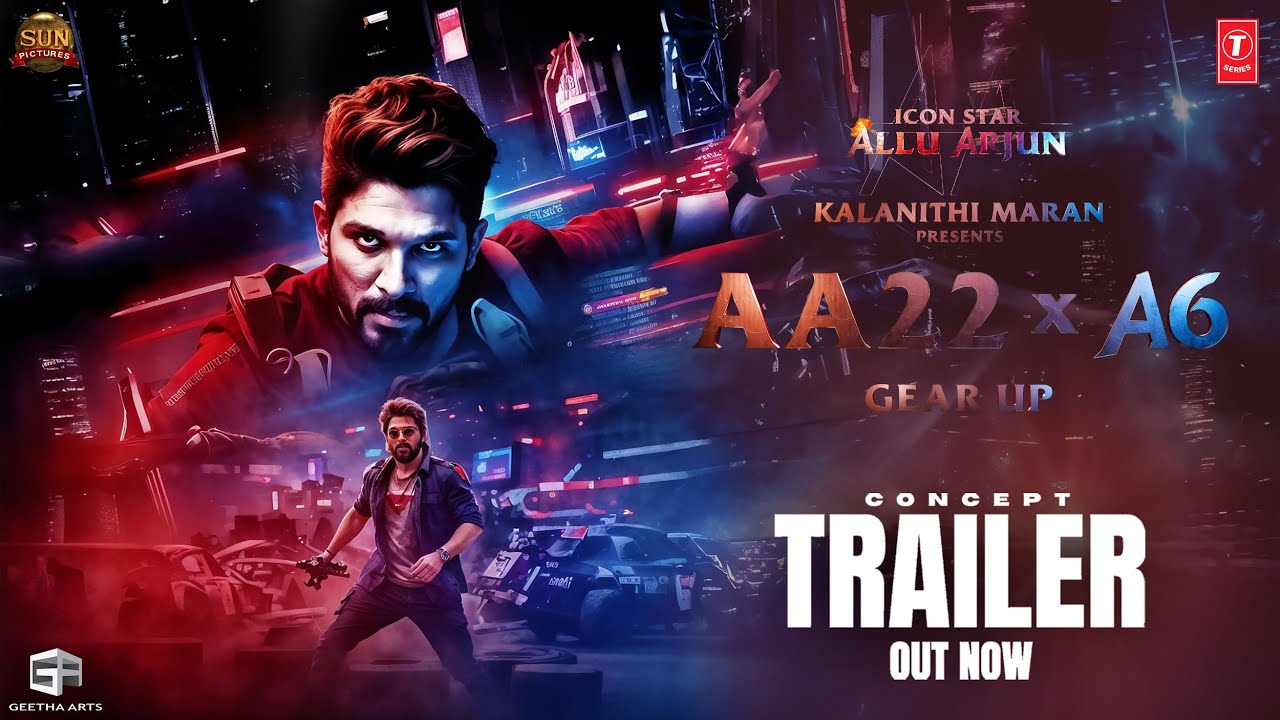 AA22 x A6 - Official Concept Trailer | Allu Arjun | Deepika Padukone ...