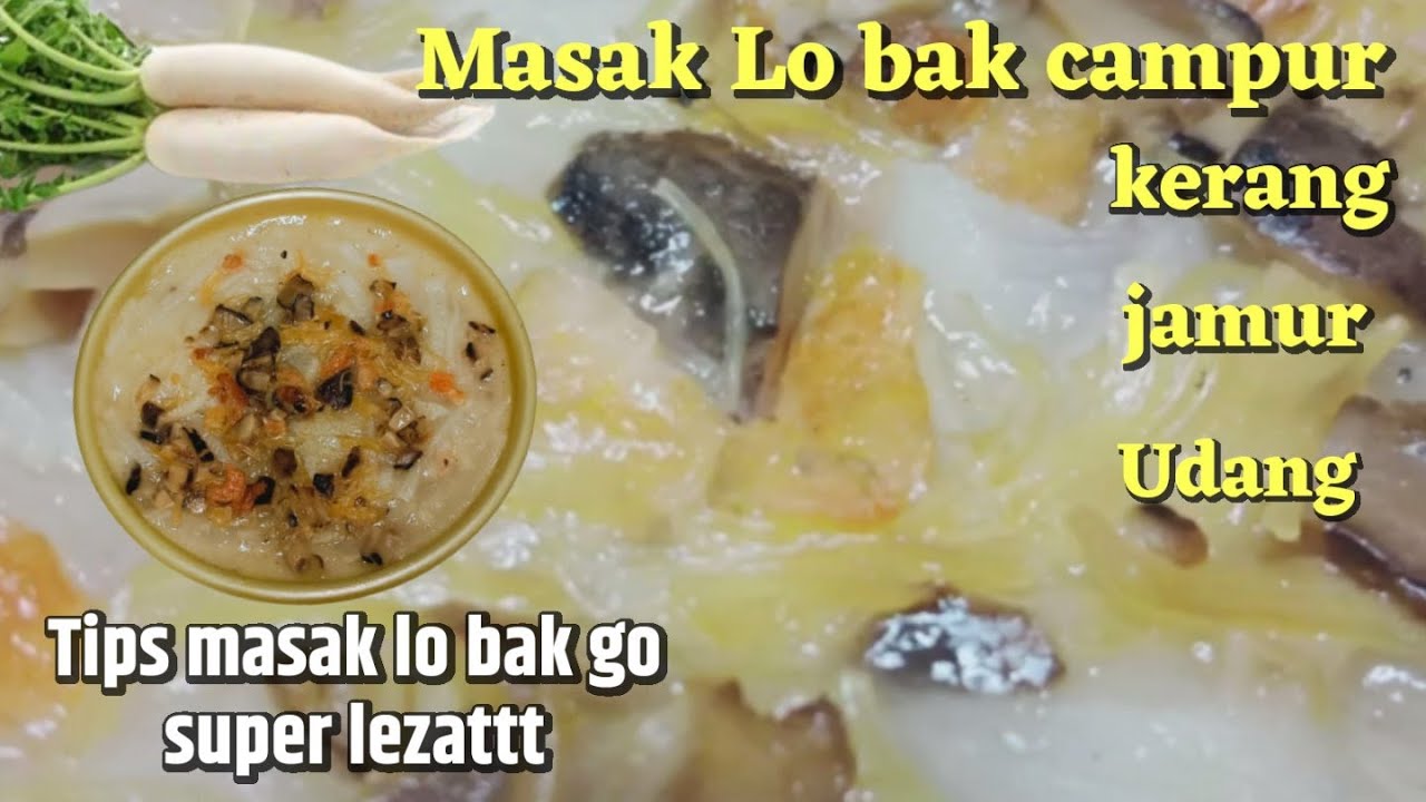 Tips Lo Bak Go (Turnip Cake ) Ciri Khas Lebaran Imlek | Chinese New ...