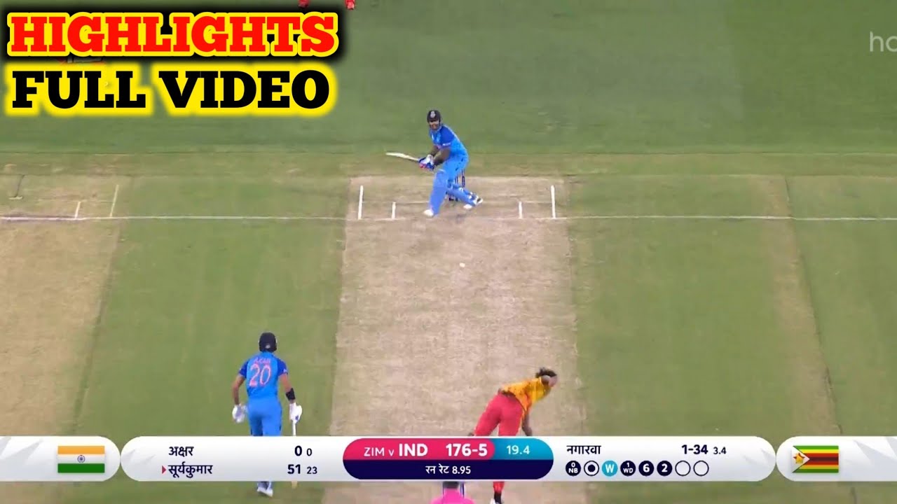 highlights of today's cricket match, kal ka match, kal ka match ...