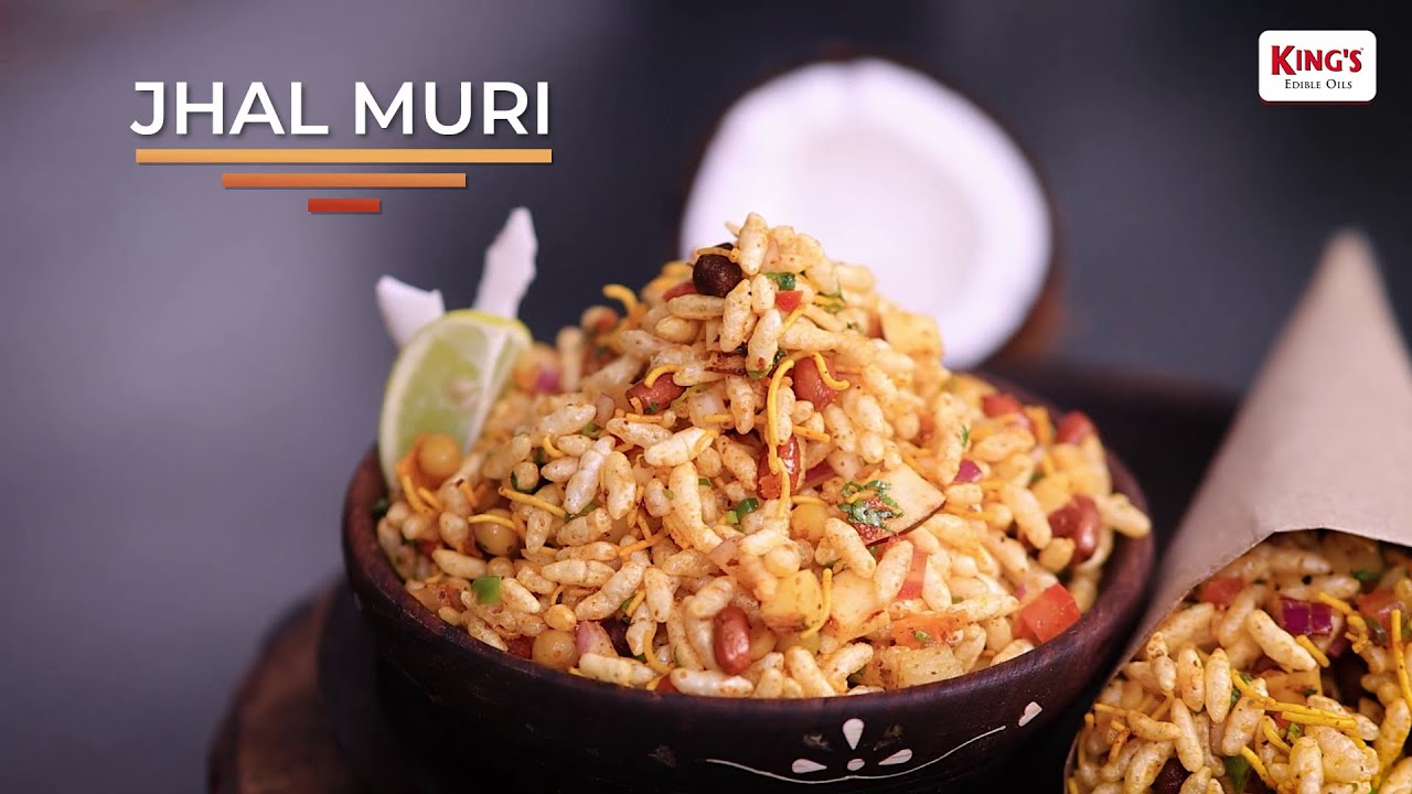 Jhal Muri | Street Style Recipe | King’s Pure Mustard Oil | Healthy ...