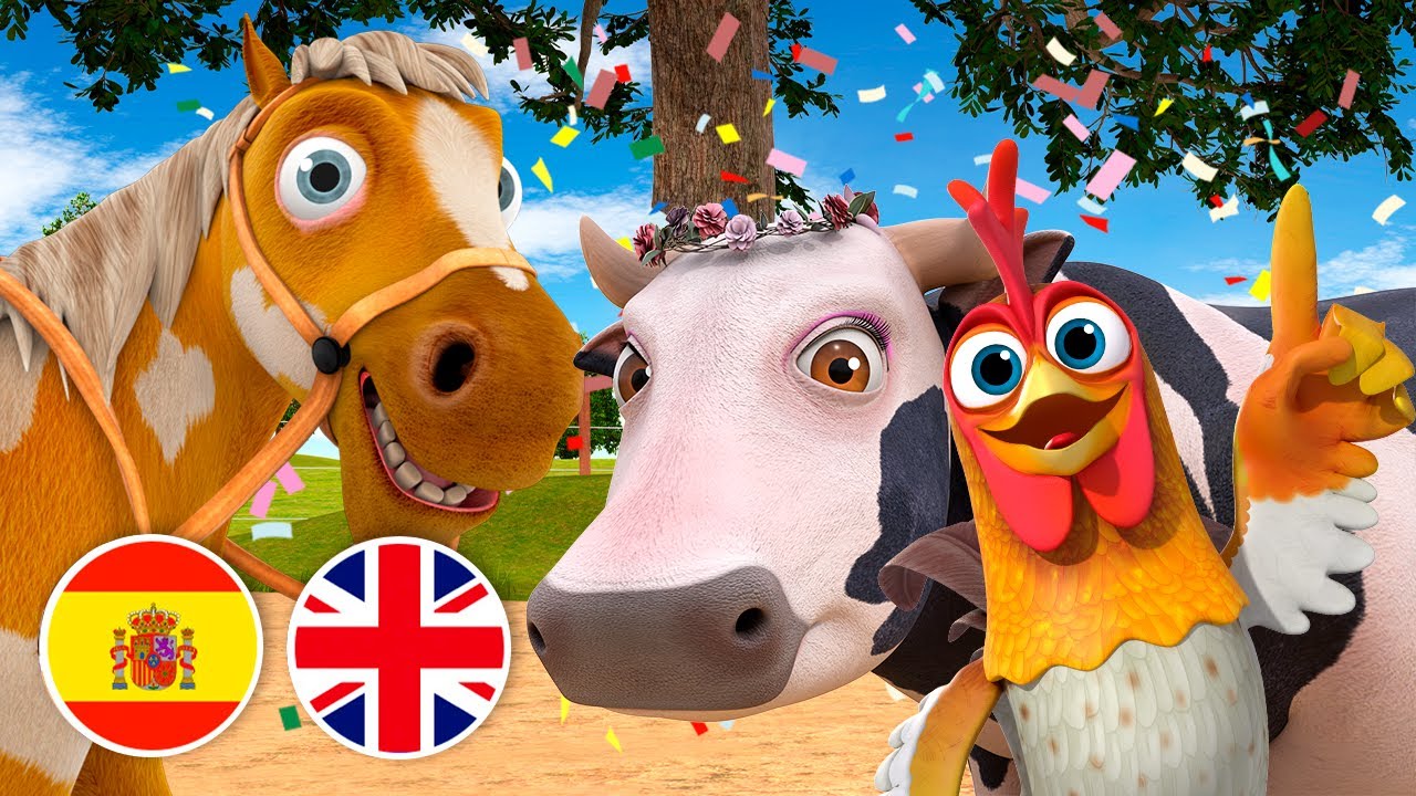 Canta y Aprende Inglés con el Pollito Pio y sus amigos | MIX | El Reino Dice - YouTube