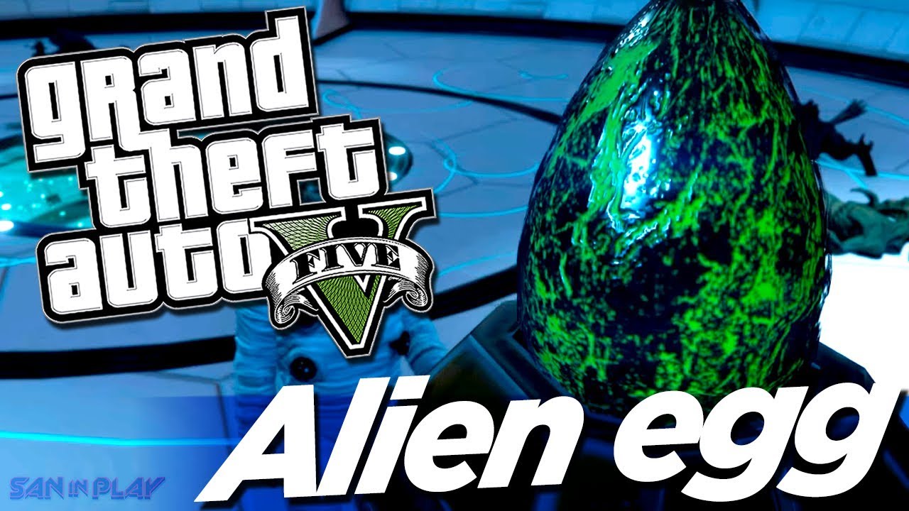 Gta V: Primeiro Br A Jogar A MissÃO Do Alien Egg! - YouTube