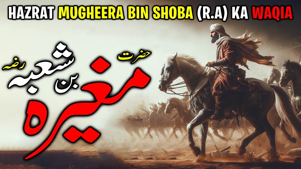 Hazrat Mugheera Bin Shuba (R.A) Ka Waqia | Hazrat Mughira Bin Shuba ...