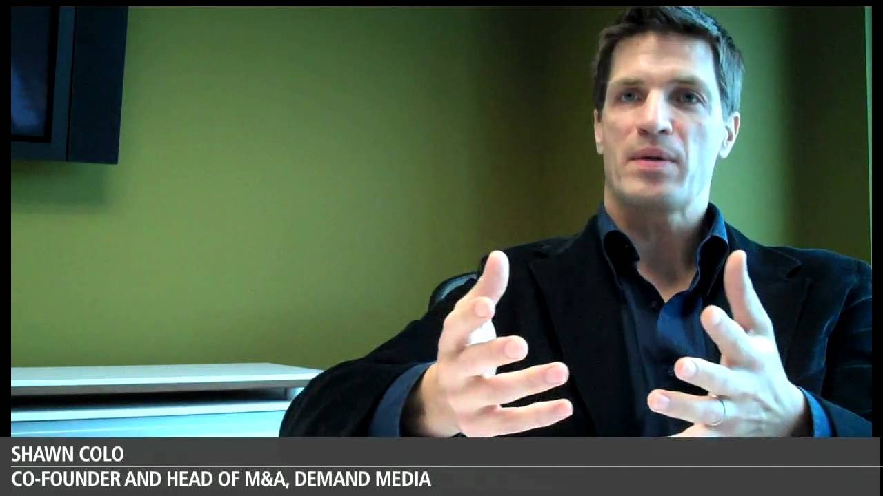 WHIR tv interviews Shawn Colo of Demand Media - YouTube