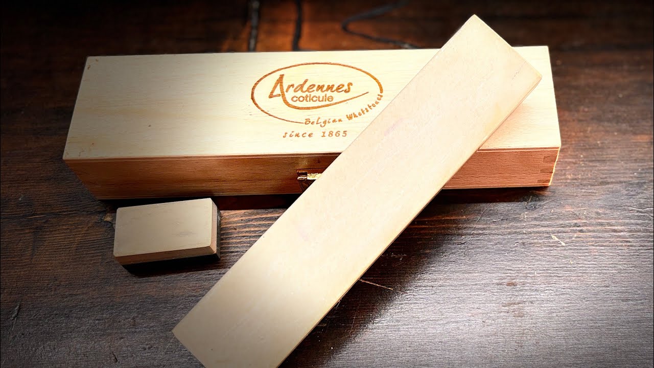 One Stone Hone Coticule Dilucot. A step by step discussion. - YouTube