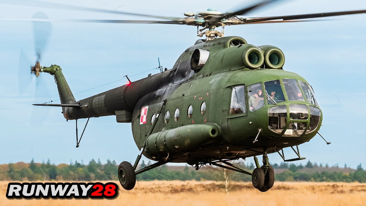 Polish MI-8 Hip at FARP Charlie - This is Not the Fastest Pit Stop Ever ...