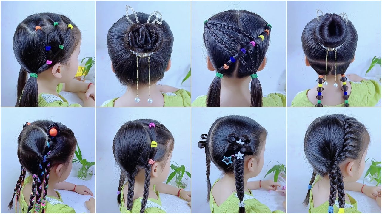 Step by Step Hair Tying and Styling Tutorial | Create Beautiful Hair ...