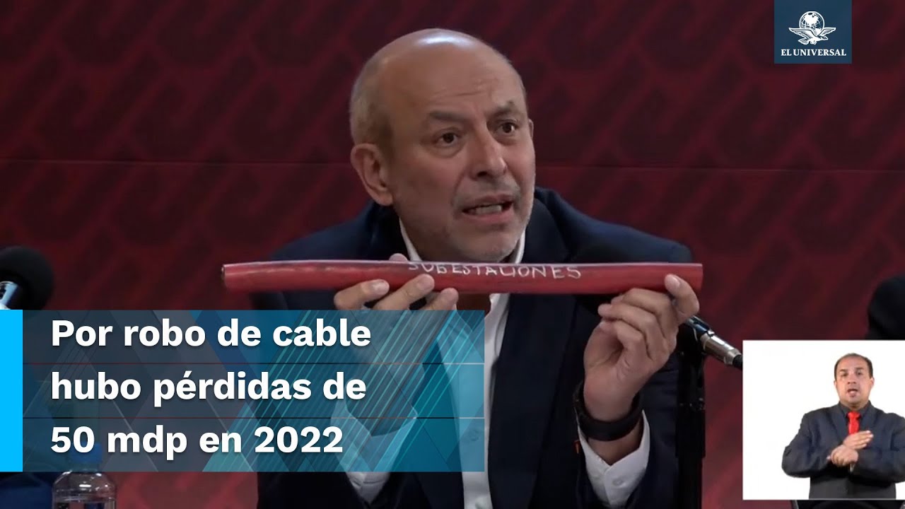 Asocian al crimen organizado en robo de cable en el Metro - YouTube