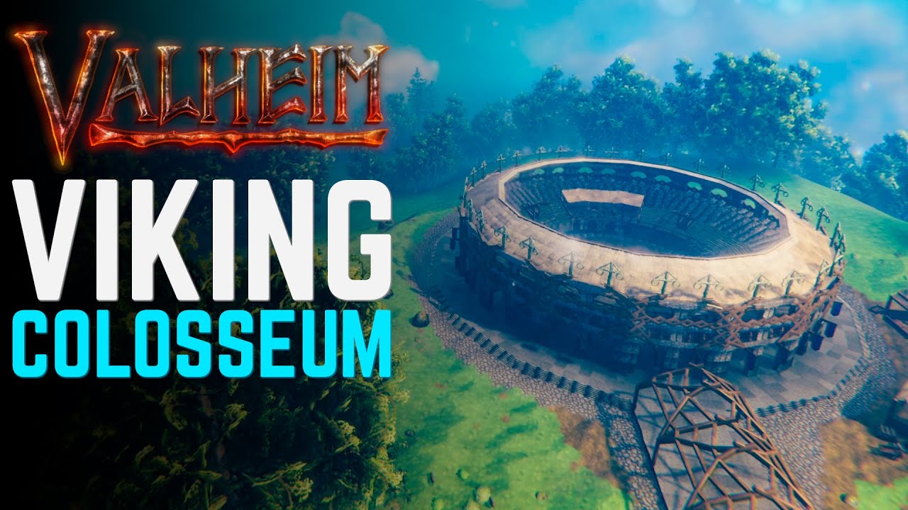 Valheim BUILDING tips and tricks–Viking colosseum base guide - YouTube