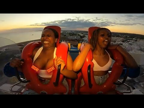 Slingshot Ride Girl Fail Compilation | Funny and Shocking Moments #52