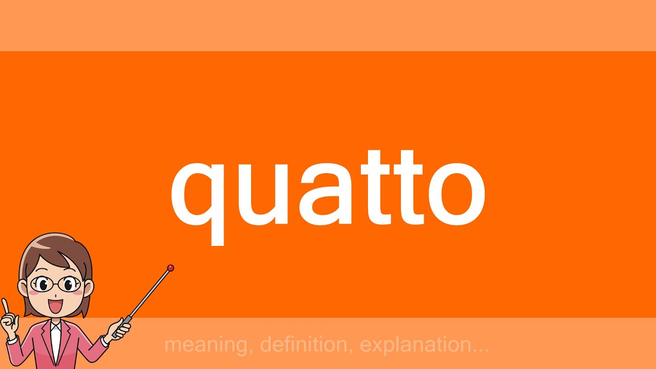 quatto - YouTube
