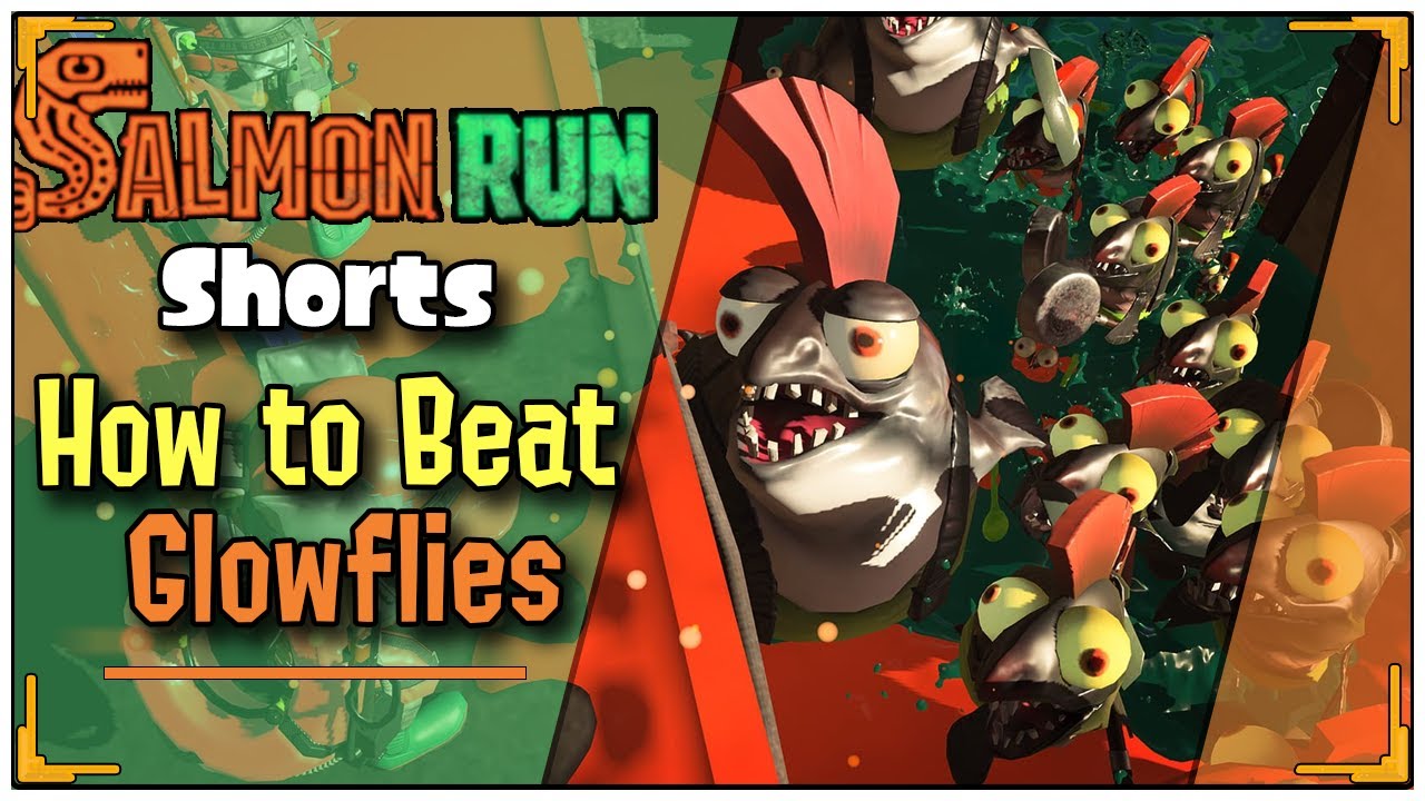 How to Beat the Glowfly Wave in Salmon Run - Splatoon 3 #shorts - YouTube