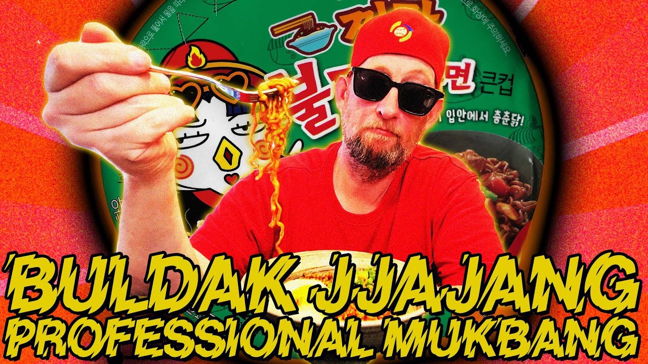 Jjajang Buldak New Version Professional Mukbang - YouTube