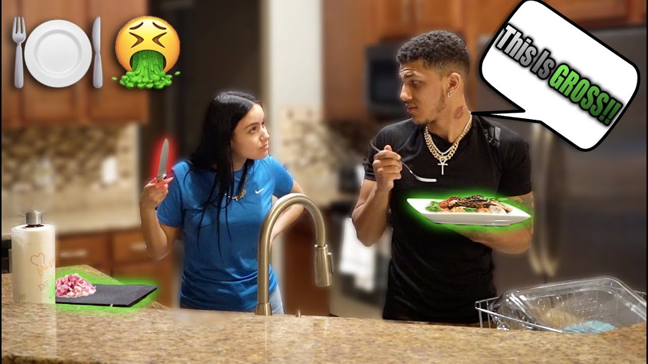 "Your Food Is Disgusting" PRANK On Girlfriend 😂 (Must SEE) - YouTube