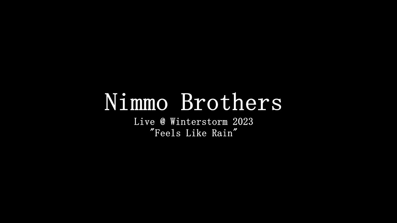 Nimmo Brothers Live @ WinterStorm, After the 'Storm, Troon 26th Nov ...