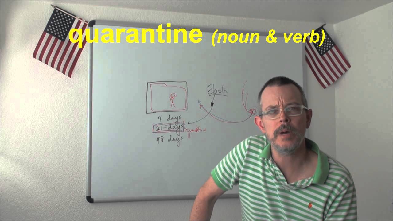Learn English: Daily Easy English Expression 0623: quarantine (noun ...