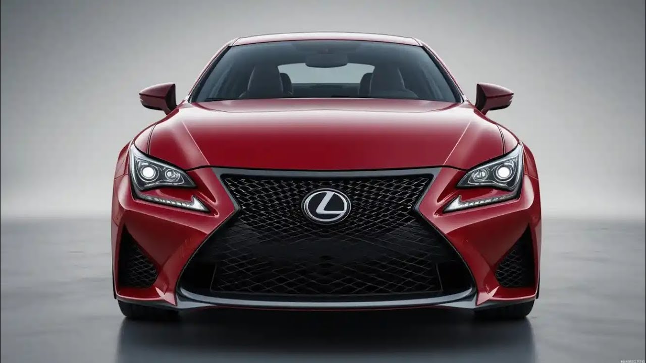 2025 Lexus RC F Final Edition in Radiant Red: A High-Performance ...