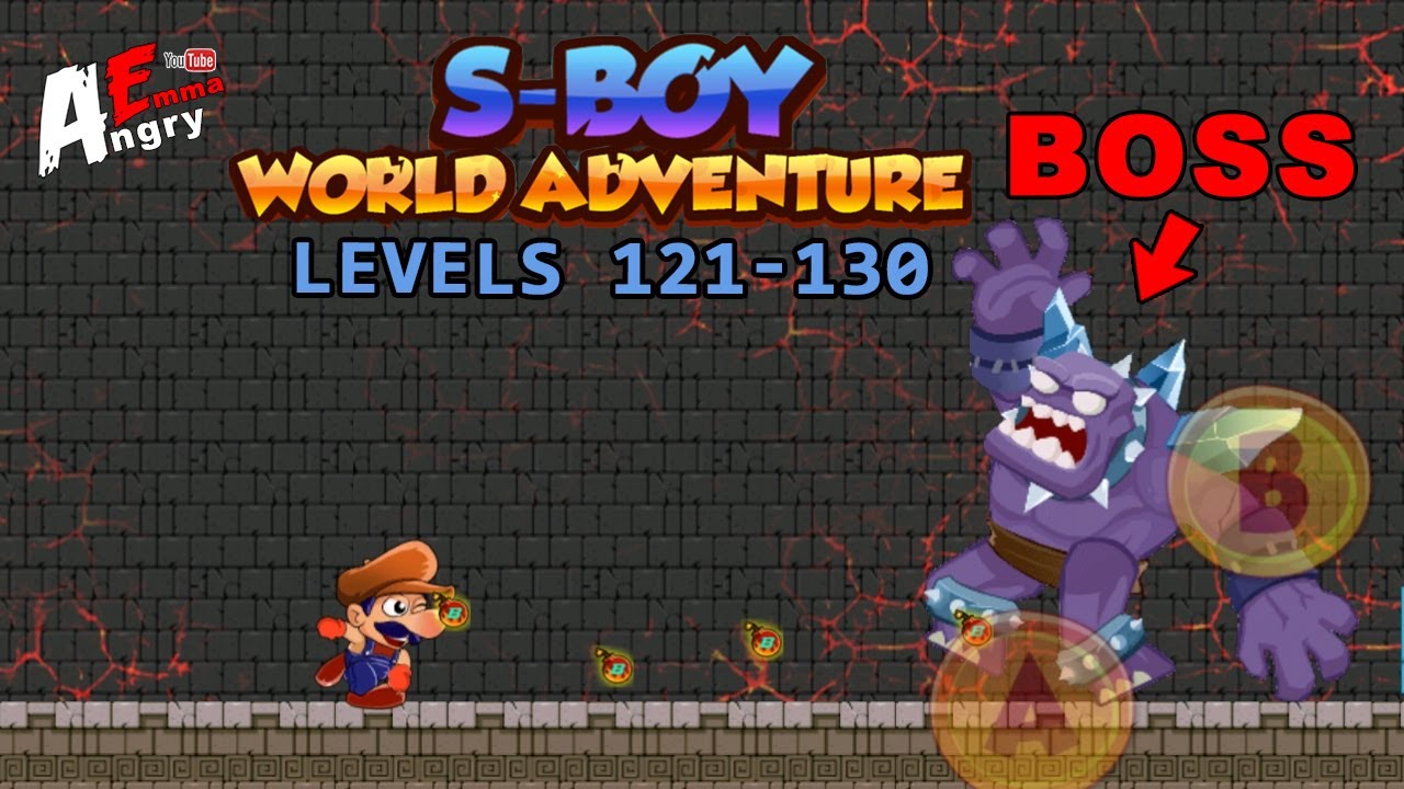 Sboy World Adventure - Levels 121-130 + BOSS / Gameplay Walkthrough ...