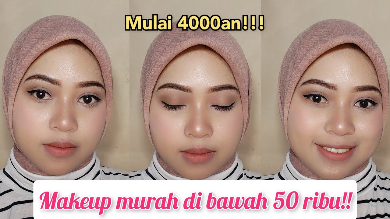 Tutorial makeup murah di bawah Rp 50.000 mulai 4000an #makeup # ...