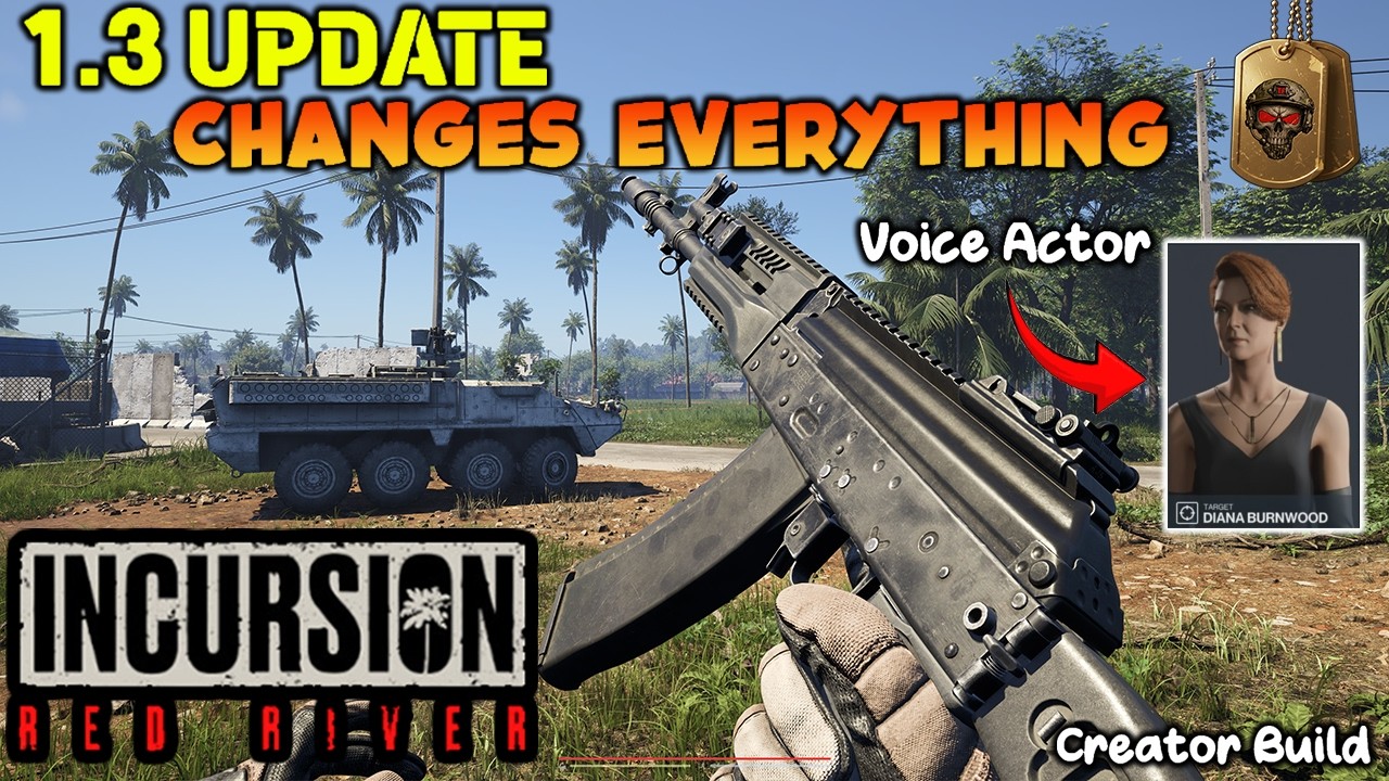 INCURSION RED RIVER 1.3 UPDATE | New AI, Story Campaign, Map Delta ...