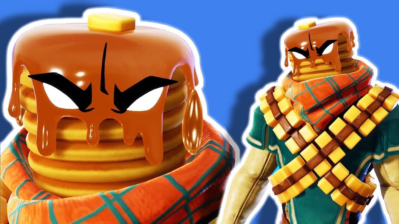 Mancake Skin Gameplay (PS5 Fortnite) - YouTube
